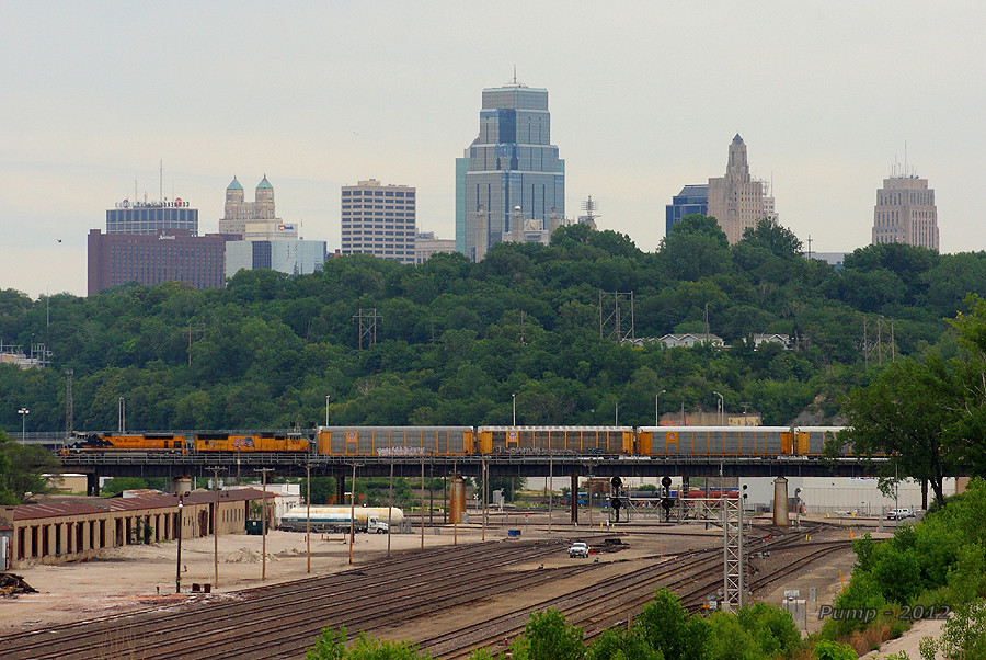 Westbound UP Auto Train